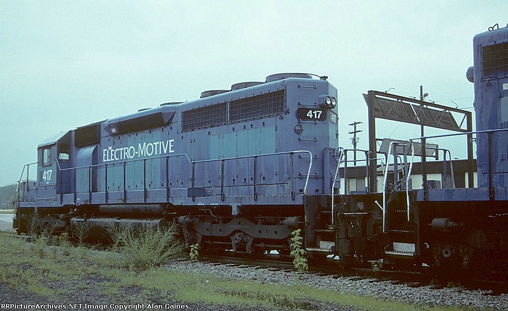 EMD SD40 417